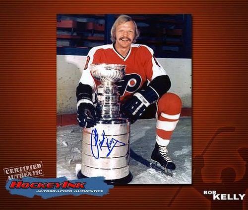 BOB KELLY Signed Philadelphia Flyers 8X10 Photo - 70028 | eBay