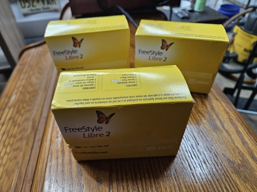 Brand New LIBRE 2 Sensor Lot Of 3 Scan Sensor for Reading See Exp Dates ...