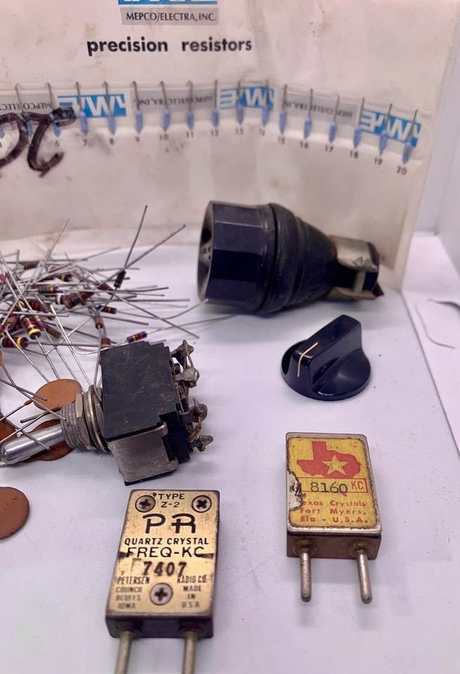 Antique Vintage Radio Parts * FROM HAM / ANTIQUE RADIO ESTATE * (A114 ...