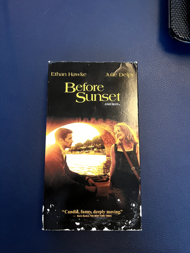 Before Sunset VHS - Late Era VHS Release, OOP, Tested and Works. | eBay