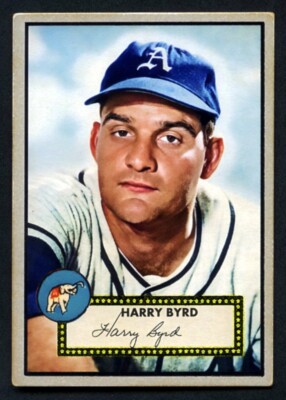 Banty Red 52's #419 HARRY BYRD, Philadelphia Athletics | eBay