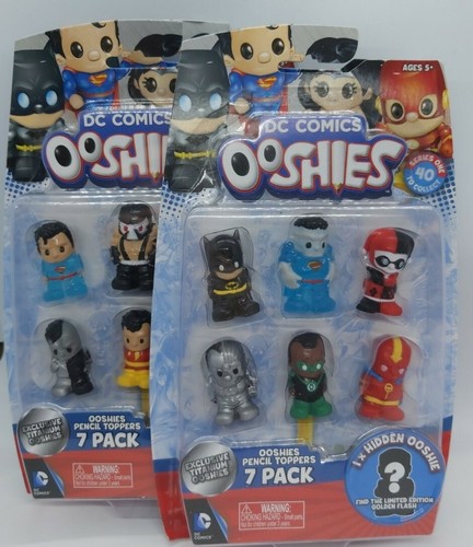 Ooshies Dc Comics Series 1. 1 × 7 Pack - Random Send. NIB | eBay Australia