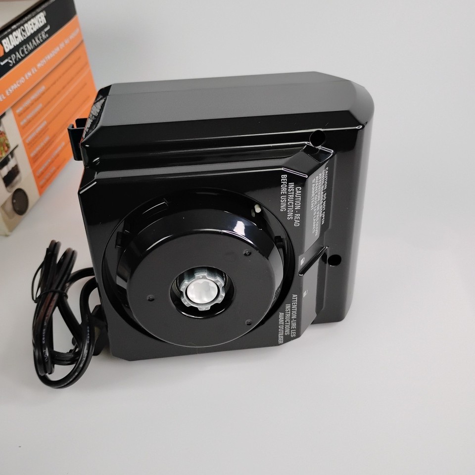 Black + Decker Spacemaker Under-Cabinet Mini Food Processor Coffee Grinder NEW | eBay