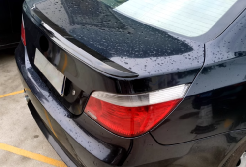 Glossy Black M5 Style Rear Spoiler Wing for BMW E60 5 Series Sedan 2003 ...