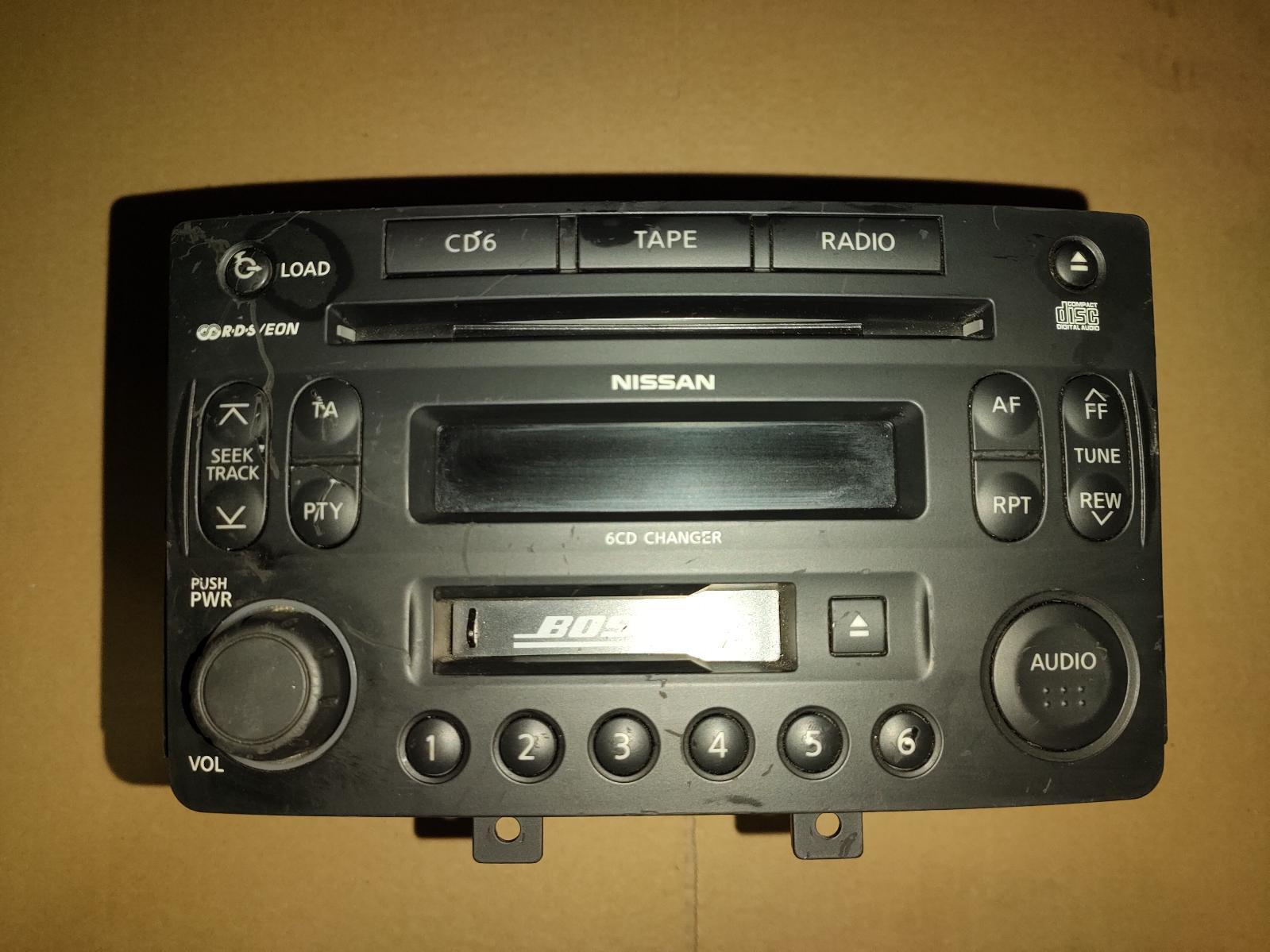 NISSAN 350Z MK1 Z33 2003 - 2009 RADIO CD STEREO HEAD UNIT 76283 28188 ...