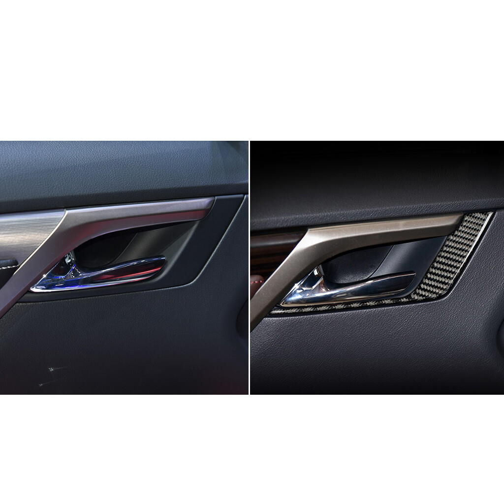 Carbon Fiber Car Inner Door Handle Panel Cover For Lexus RX350 450h ...