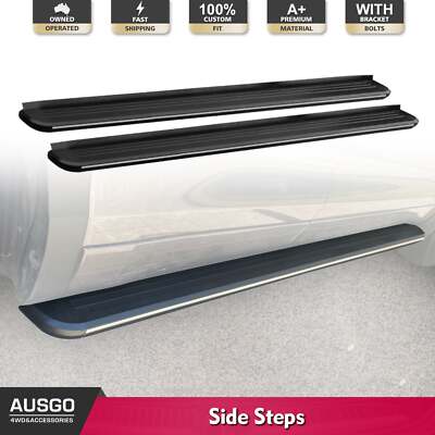 AUSGO Black Aluminum Side Steps Running Board For Haval H2 2016-2021 #P ...