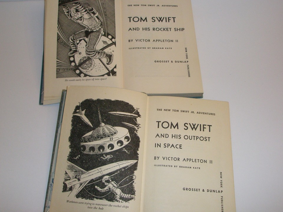 Lot of 10 Tom Swift Books HC 1950's 1960's VG+ | eBay