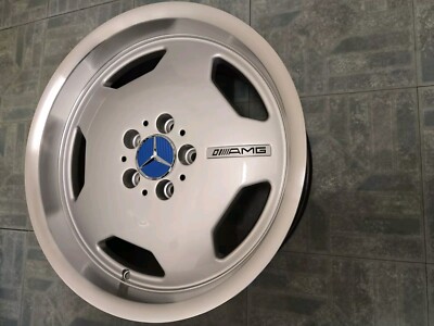 4 x MERCEDES C CLASS W204 AMG MONOBLOCK 17" 8J ALLOY WHEELS FULL SET ...