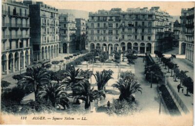 CPA AK Algérie-Alger-Square Nelson (238598) | eBay