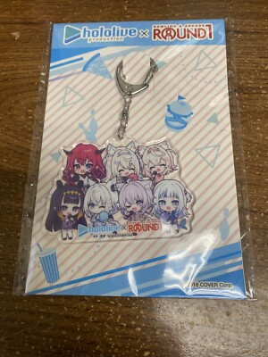 New Hololive Round 1 Collab Exclusive Limited Keychain B | eBay