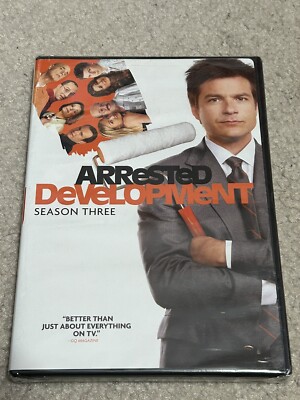 Arrested Development DVD Set Season 3 New Sealed | eBay