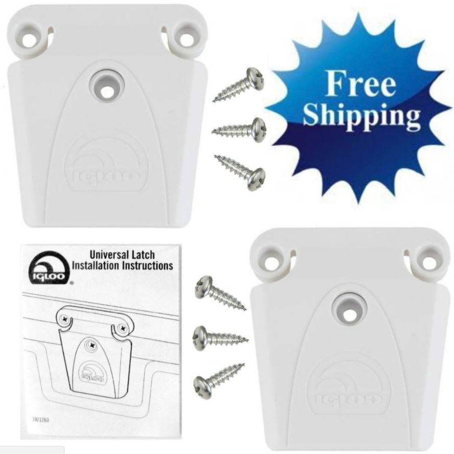 IGLOO COOLER PARTS HINGE LATCH DRAIN PLUG LID STRAP CAP HANDLE ...