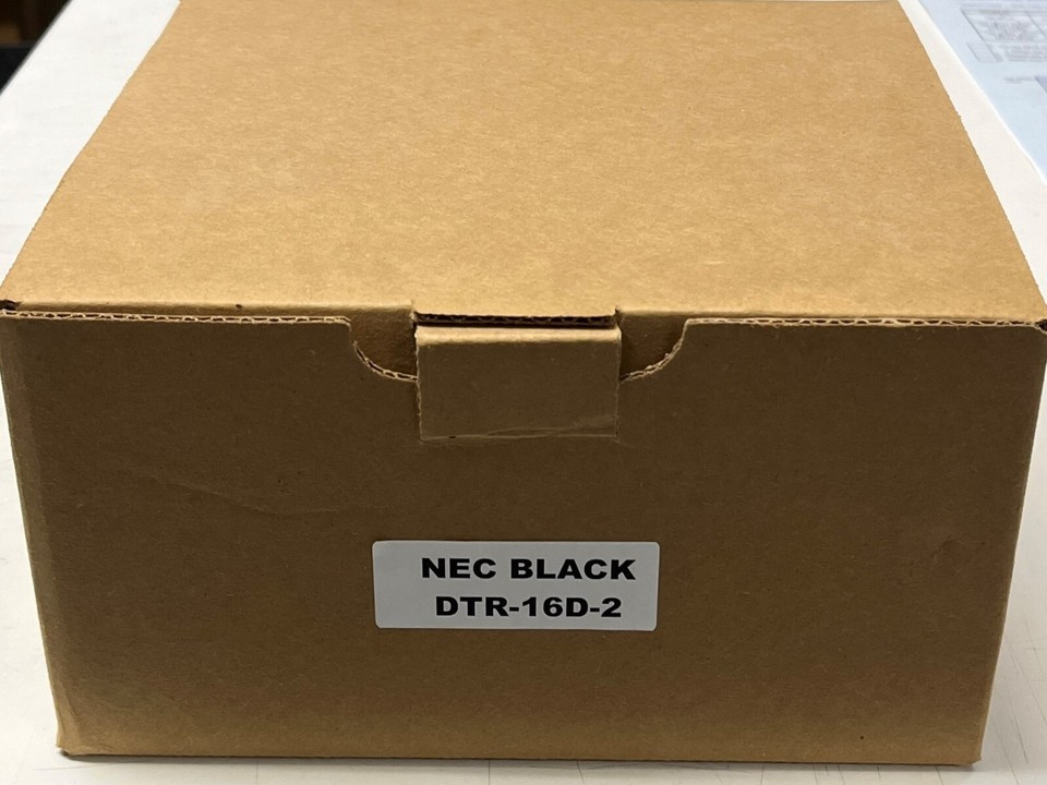 NEW NEC Phone System DTR-16D-2 D Term Series Black | eBay