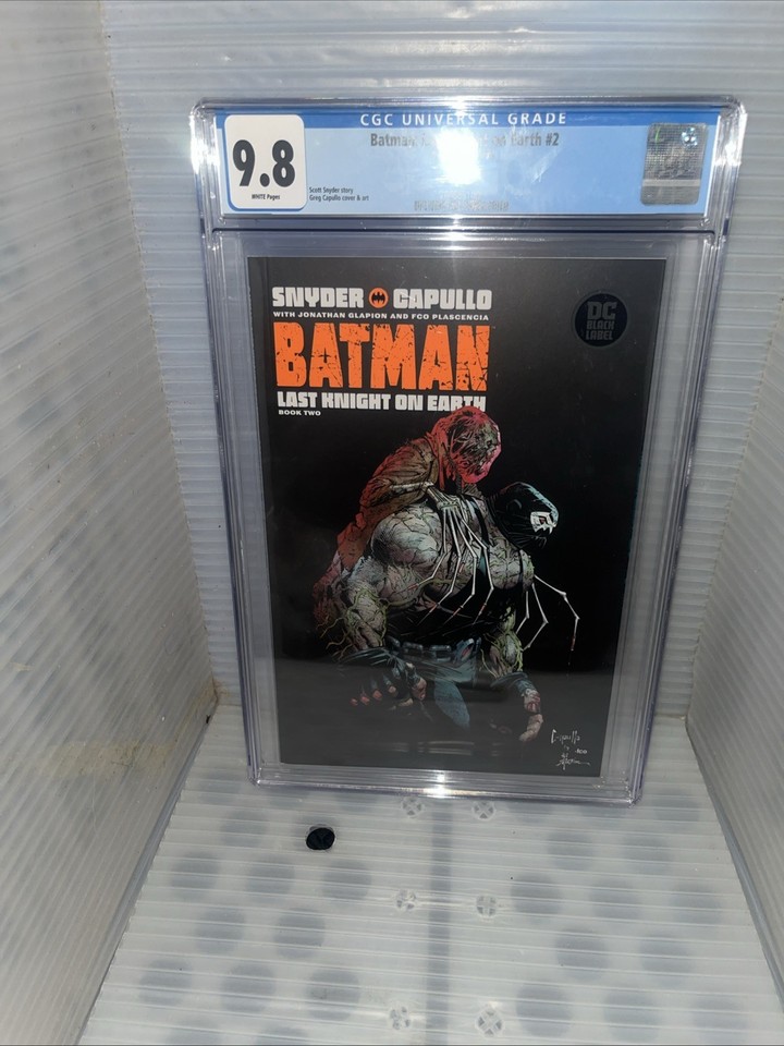 Batman: Last Knight on Earth #2 CGC 9.8 (2019) - Capullo | eBay
