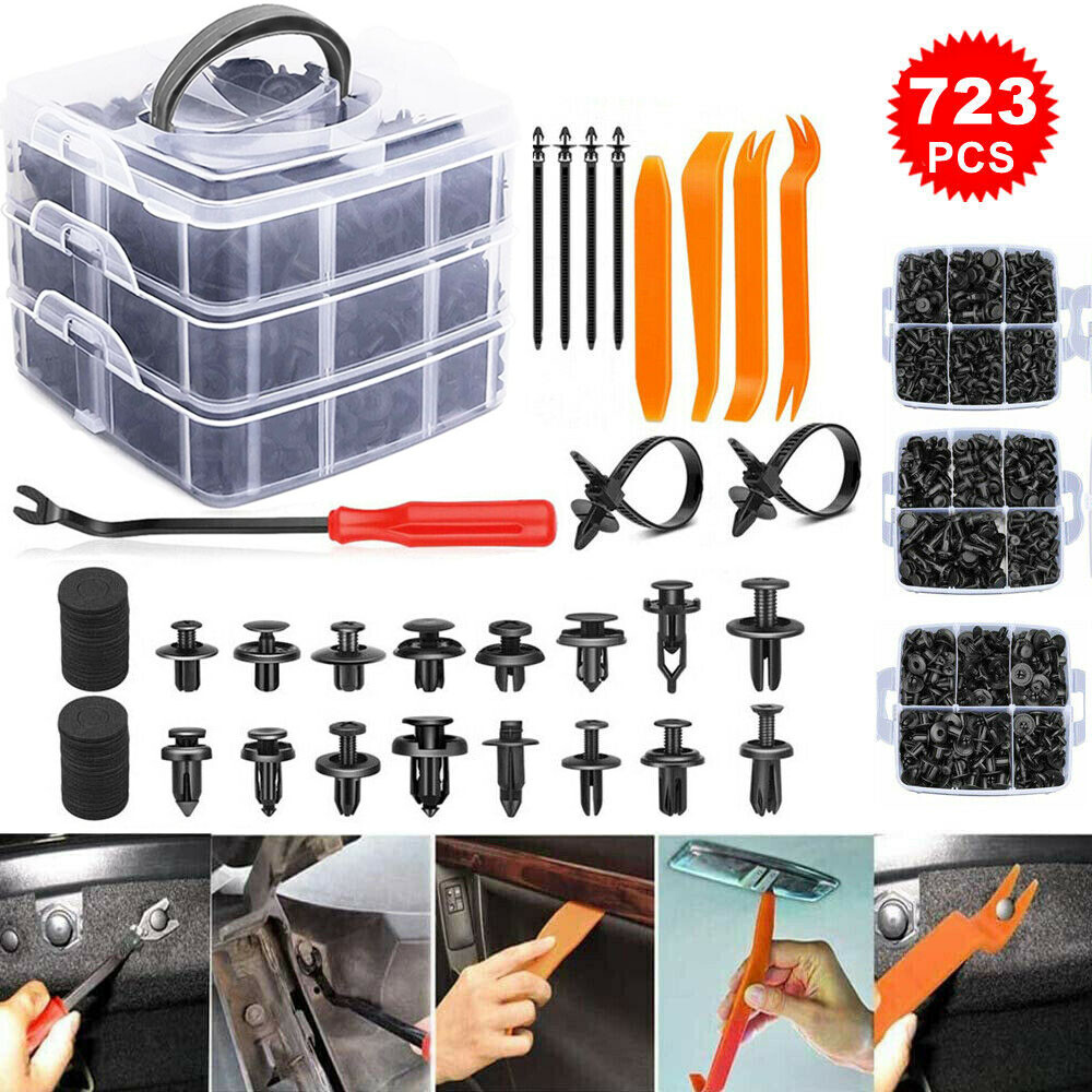 723 Clip Car Body Retainer Push Pin Rivet Trim Panel Moulding ...