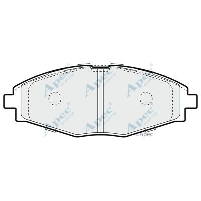 Brake Pads Set Front PAD1038 Apec 17696446 01110040240 96273708 ...