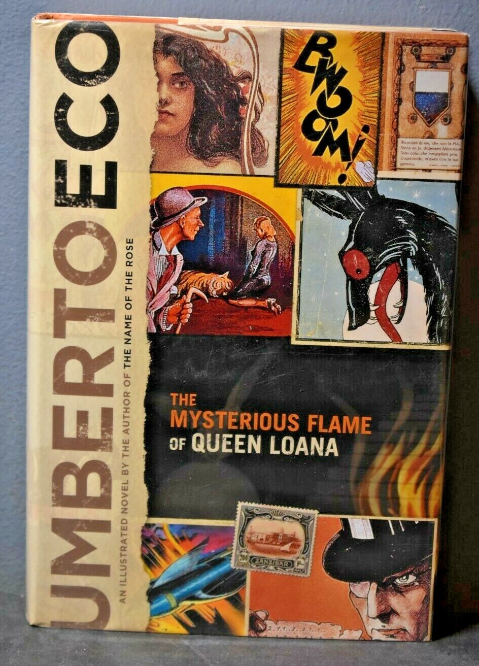 The Mysterious Flame of Queen Loana Eco Harcourt 2005 1st Ed ...