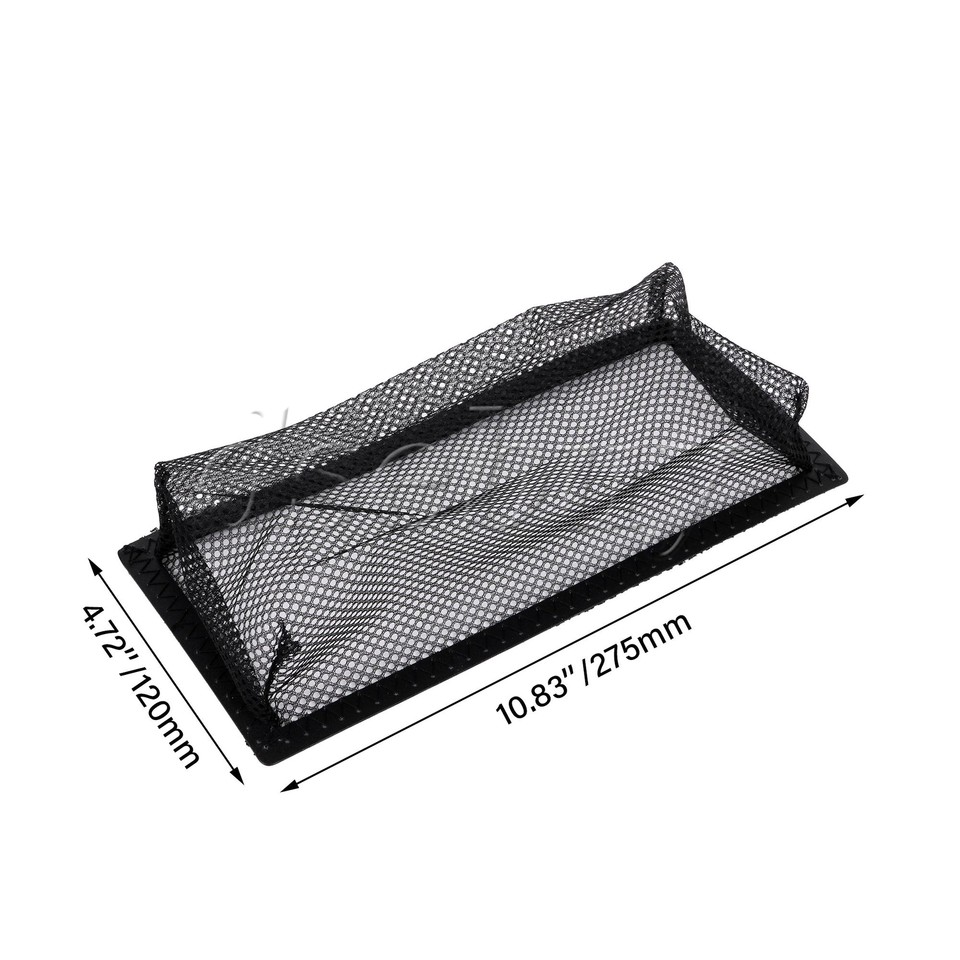 5 Pack Air Vent Covers Net Screen Trap Black 4"x10" for Home Floor | eBay