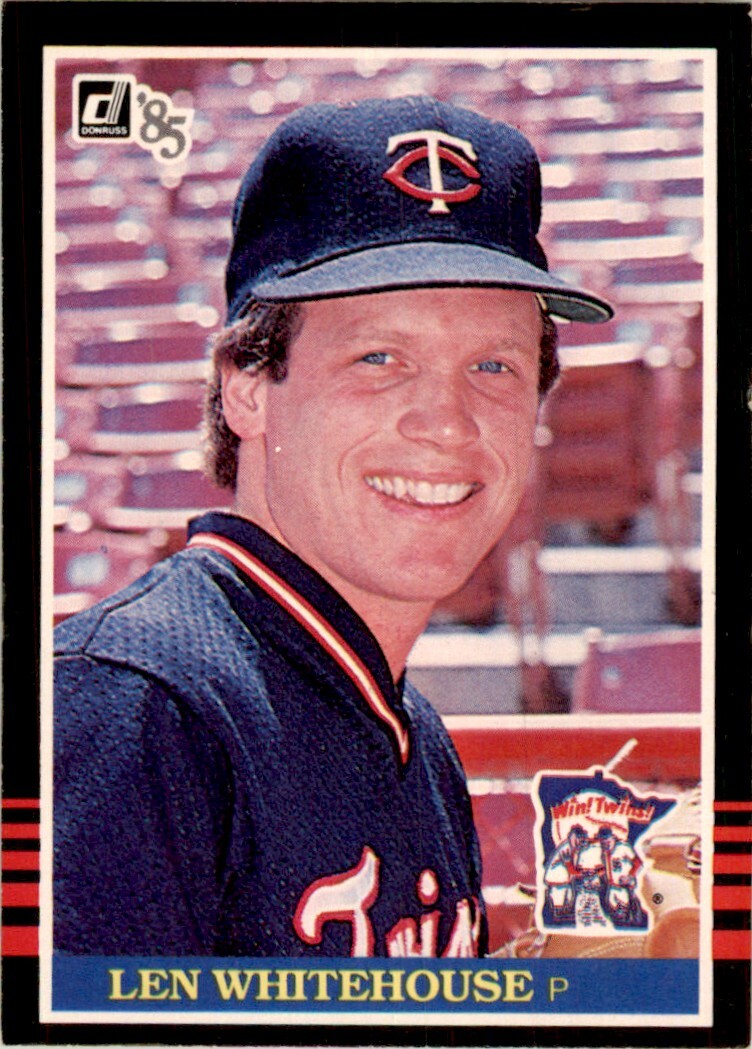 1985 Donruss Len Whitehouse 104 Baseball Cards #513 | eBay