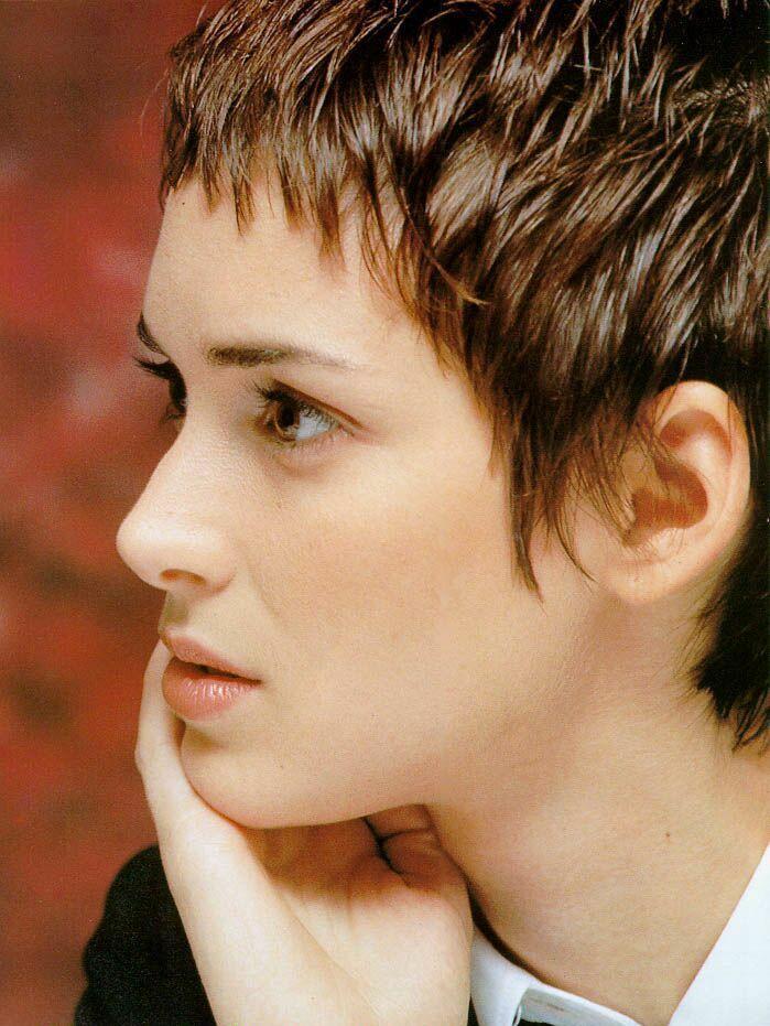Winona Ryder Pixie Cut Hairstyles