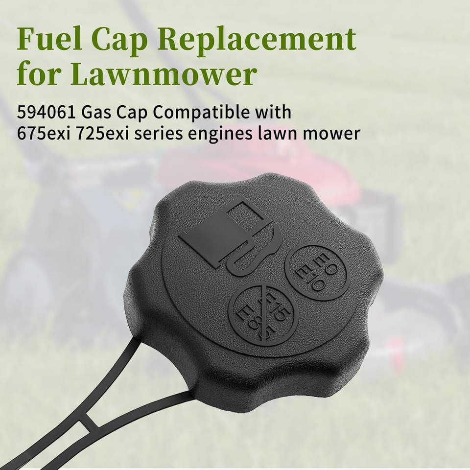 Gas Cap Fit for Lawn Mower - Fuel Cap Compatible with Briggs & Stratton ...