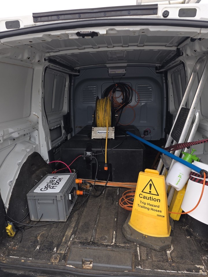 Window Cleaning Van & Full Set-Up...Ready To Go To Work...Fantastic-Van ...