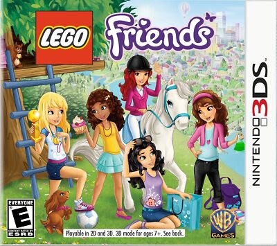 WB Games Lego Friends - Nintendo 3DS [NTSC Life Simulation Girls Game ...
