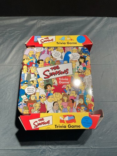 The Simpsons Trivia Game in Metal Collector's Tin Box - Cardinal 2000 ...