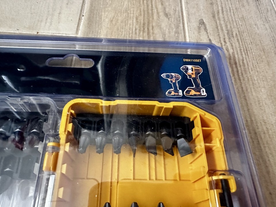 Dewalt Tough Case Impact Duty Drill Driver Bit Set 110-Piece (DWA110SET ...