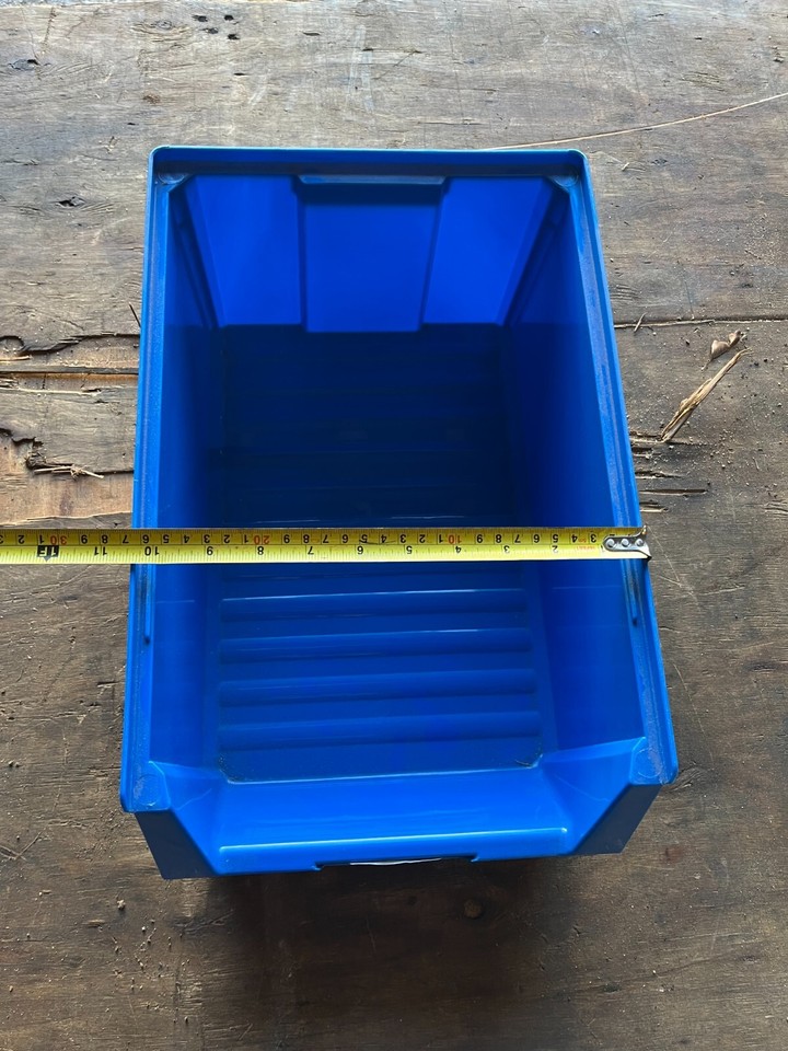 Lin bin storage used(large blue bins) | eBay UK