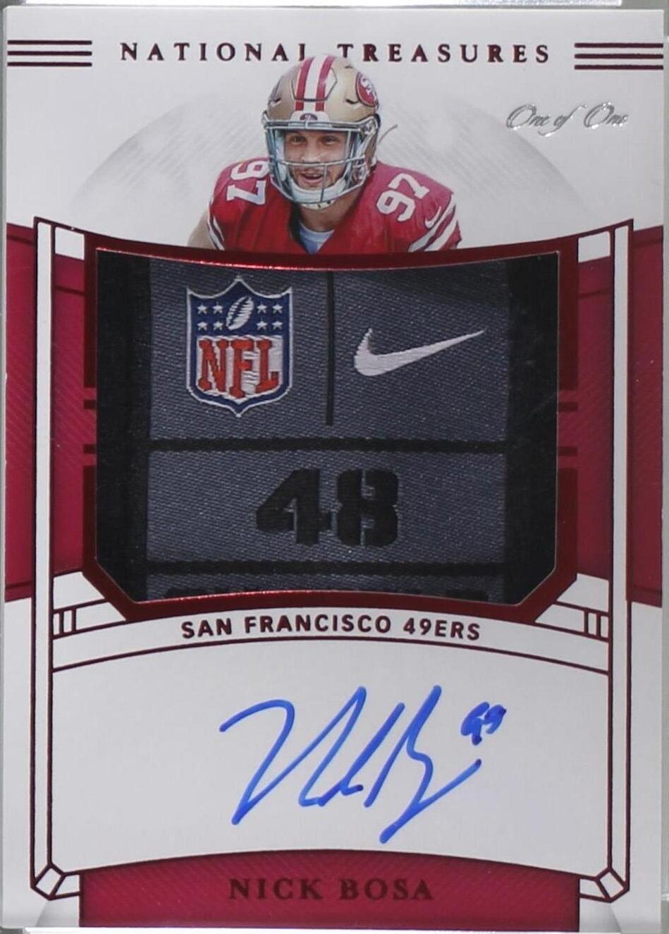 2019 Panini National Treasures - Rookie Material Signatures Rps Nick ...