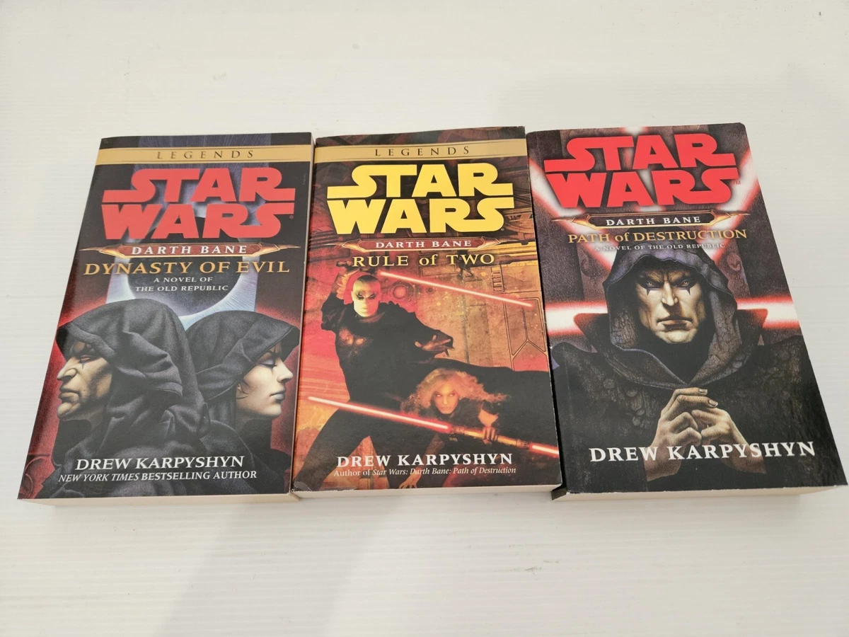 Darth Bane Trilogy Book Cover