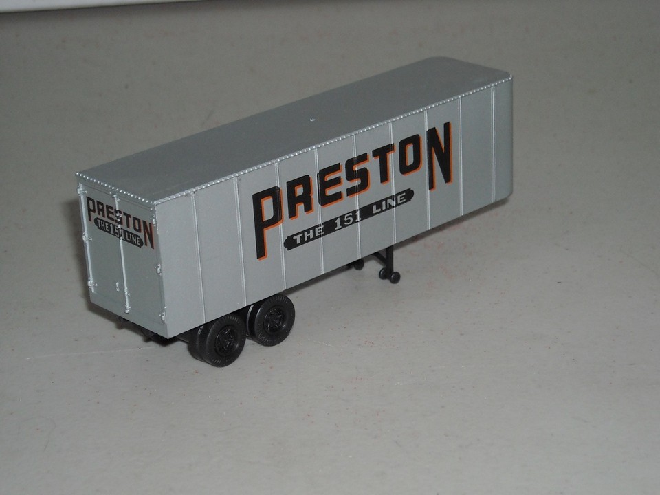 Walthers HO scale Preston 32' Van Trailer | eBay
