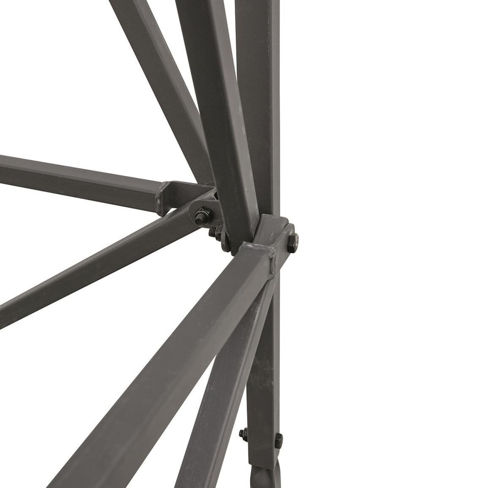 10' Elevated Hunting Platform Stand Trapdoor Hunt Heavy Duty Stakes ...