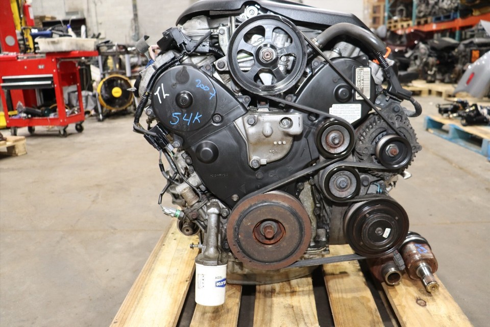 07 08 ACURA TL 3.2L j32a3 Engine & Automatic Transmission (VIN 6 6Digit ...