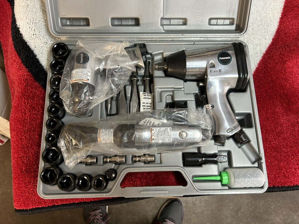Coleman Powermate Brand New 58pc Air Compressor Tool Set #024-0155SP | eBay