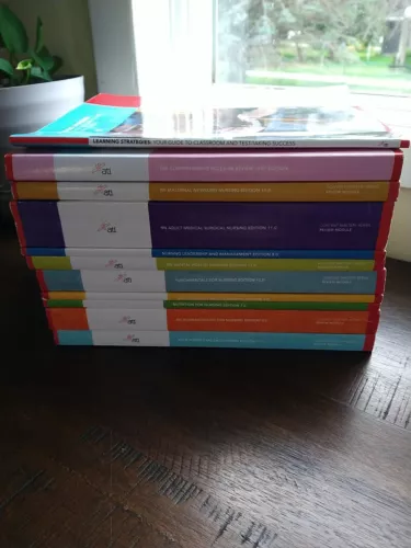 2019 ATI Nursing RN Content Mastery Series Complete Set of 10 Books +1 ...
