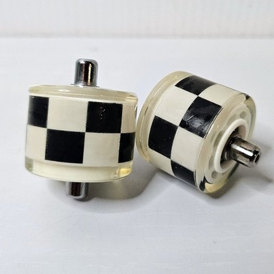 Checkered Heely's Replacement Wheels Loose Unused | eBay