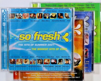 So Fresh 2001 - Set Of 4 Summer-Autumn-Winter-Spring - CD Sent Tracked ...