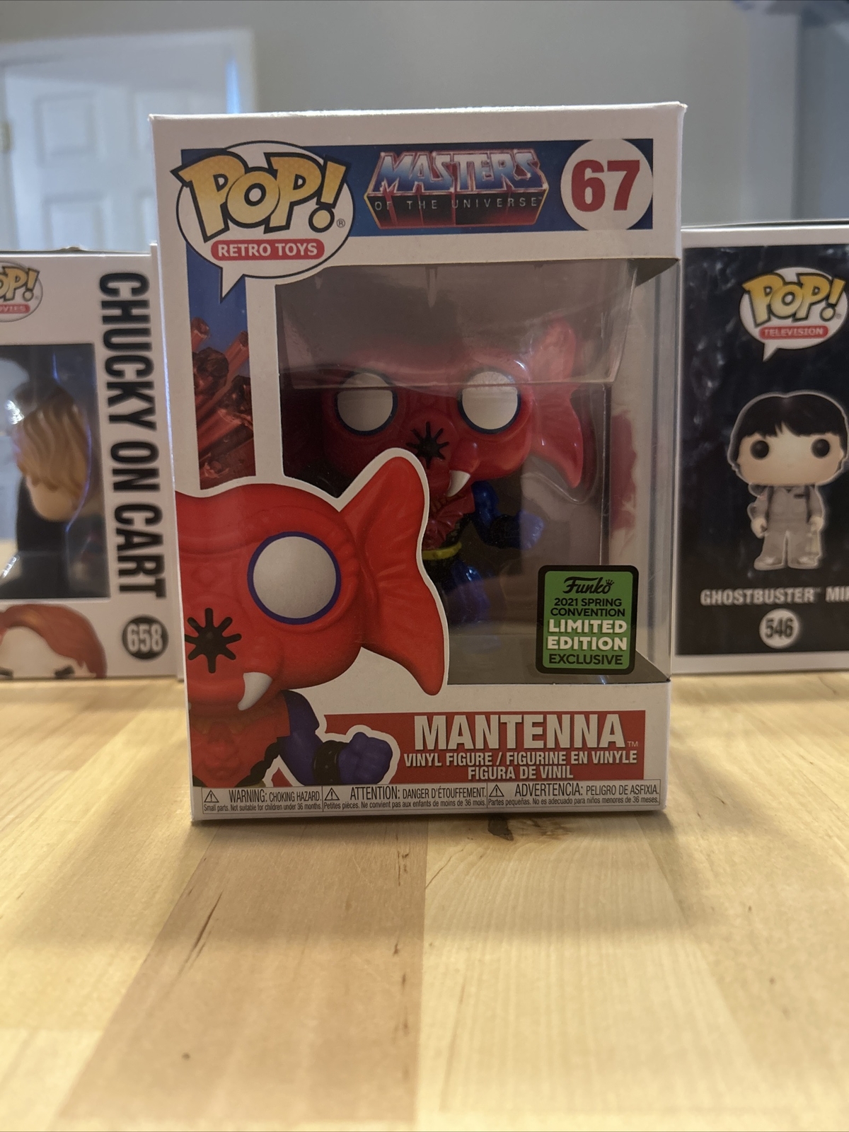 PP Funko POP Masters Of The Universe #67 Mantenna Con Exclusive Sticker ...