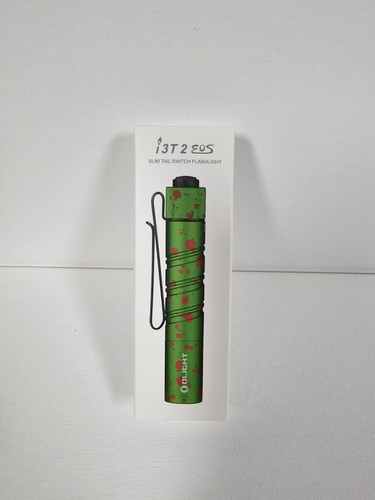 Olight I3T 2 EOS Zombie Green Tail Switch EDC Flashlight NIB | eBay