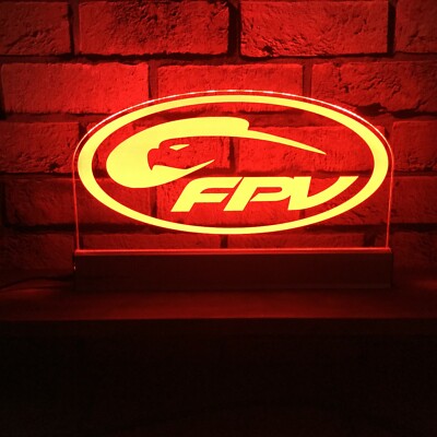 Ford FPV Logo LED Sign Light,Bar Sign,Mancave,Remote Control,Light,Gift ...