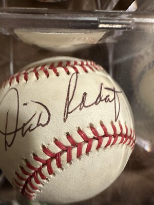 Dick Radatz (the Monster) Red Sox pitcher (dec. 2005) signed Brown ...