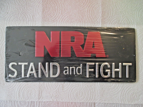 NRA STAND AND FIGHT LICENSE PLATE | eBay