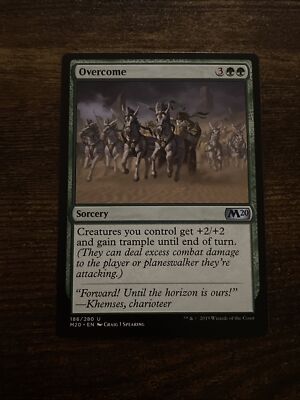 Overcome (186) Core Set 2020 M20 MTG Magic The Gathering D7717* | eBay