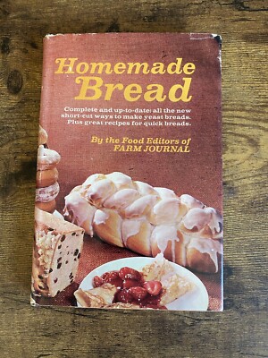 Vintage 1969 Homemade Bread Farm Journal Cookbook Recipes Hardcover ...