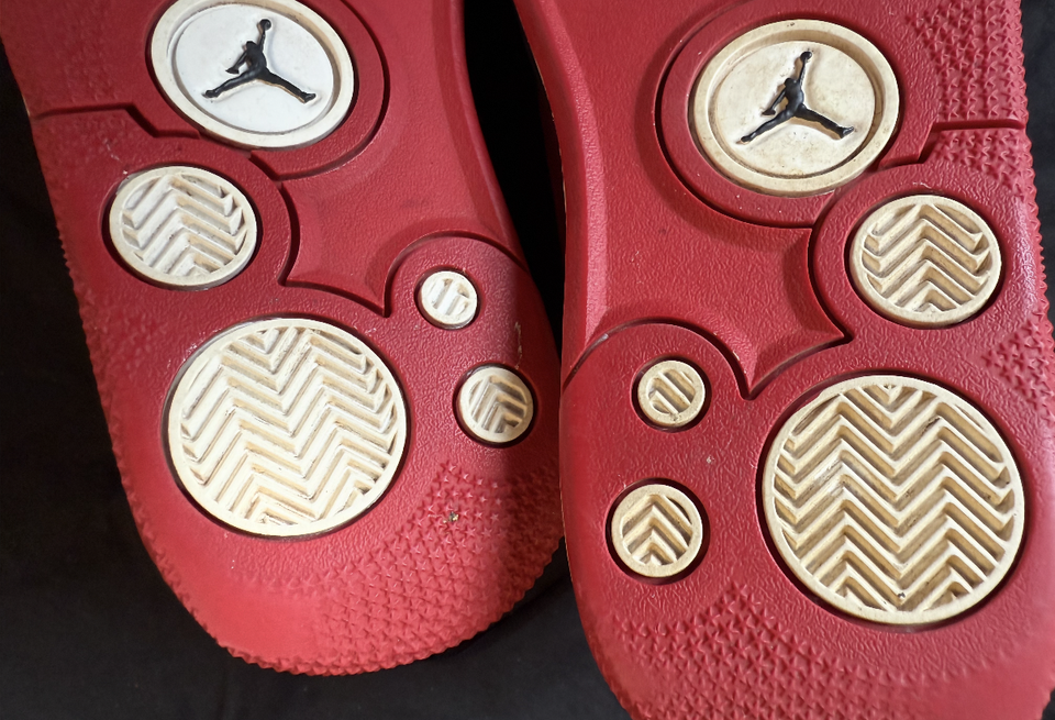 2012 Mens Nike Air Jordan Flight Luminary Black/Gym Red/White Shoes US ...