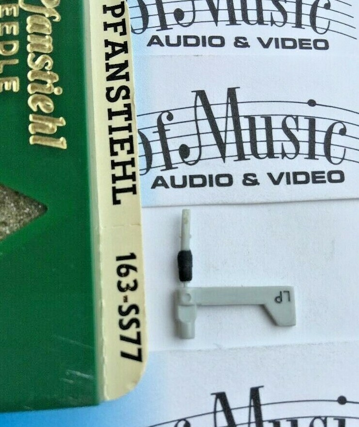 NEW Pfanstiehl 163-SS77 Sapphire Dual Needle Stylus ds77 Synthetic ...