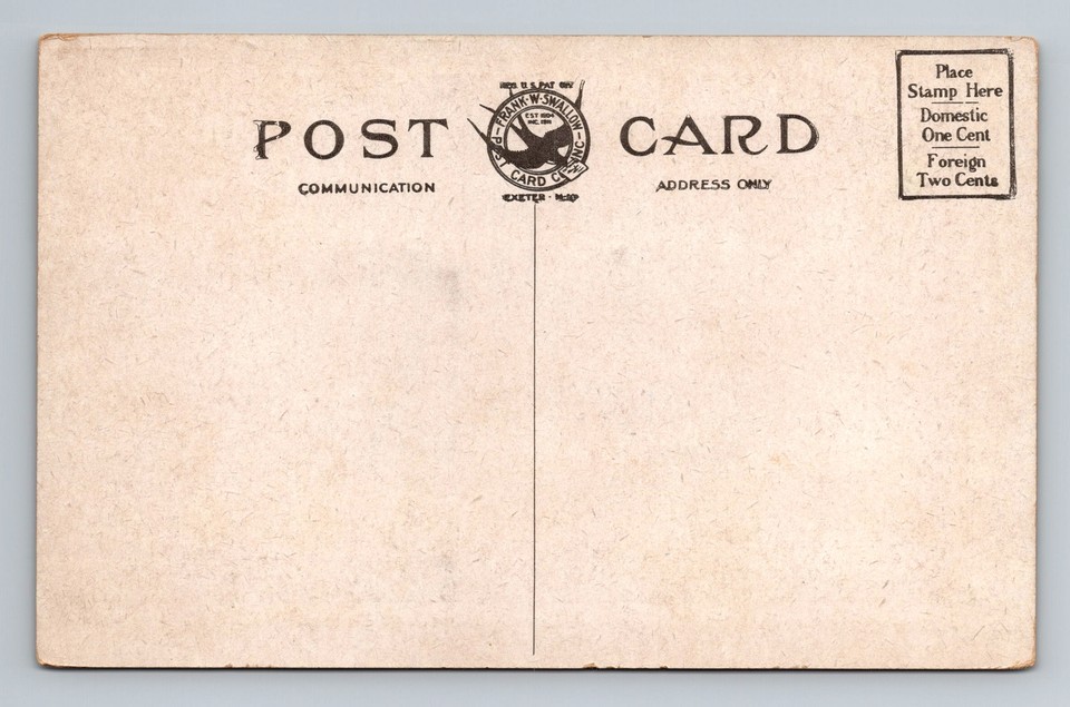 Elkins NH-New Hampshire, Lake Pleasant From Birchcroft, Antique Vintage ...